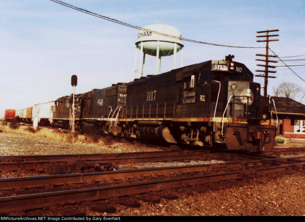 IC GP40R #3117 - Illinois Central